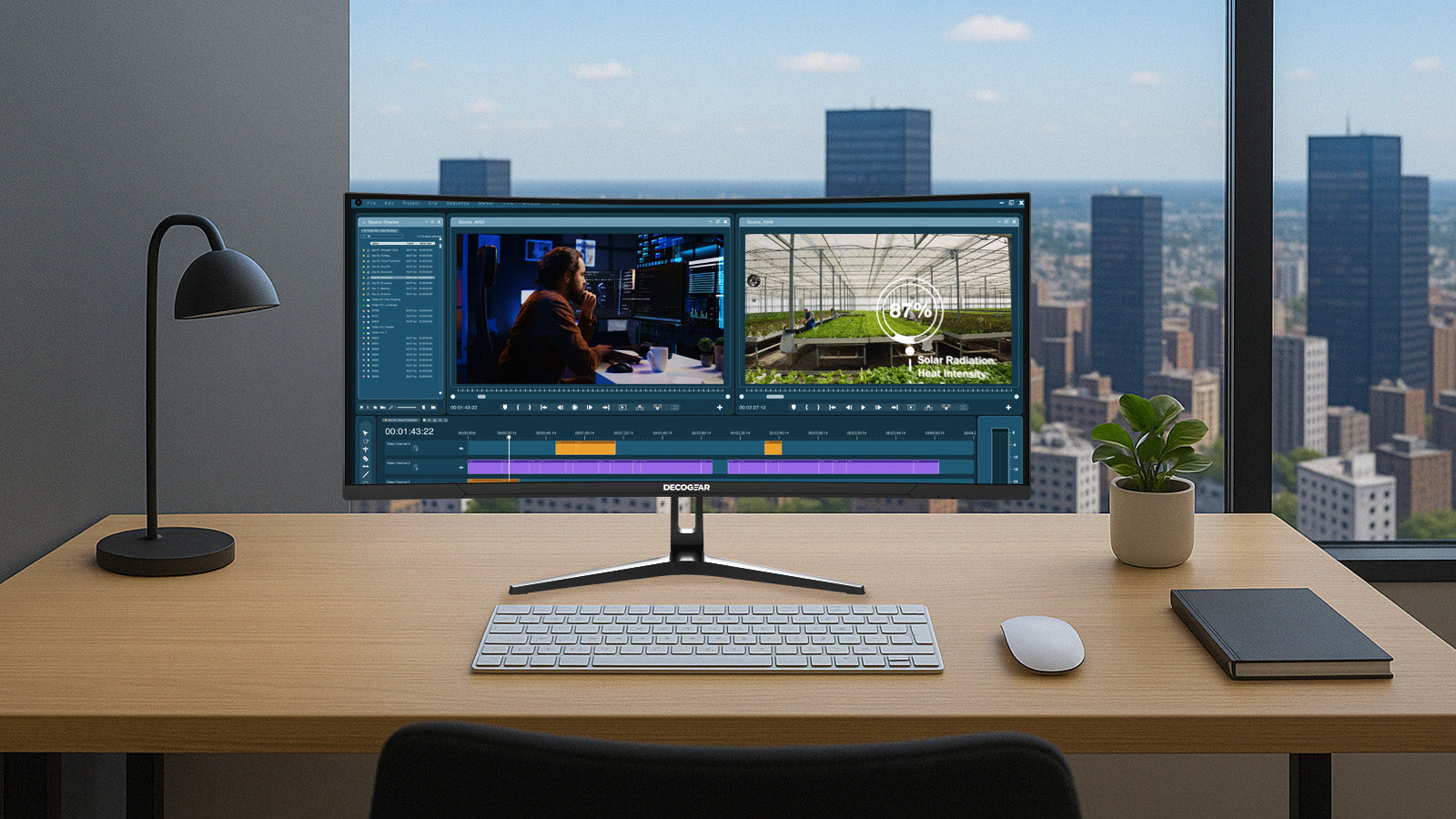 Why Content Creators & Video Editors Love Ultrawide Monitors