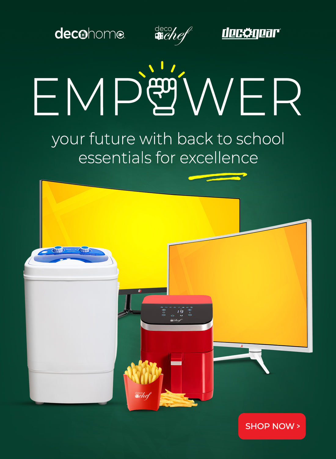 Deco Gear Official Store | Electronics, Gaming, Kitchenware and More