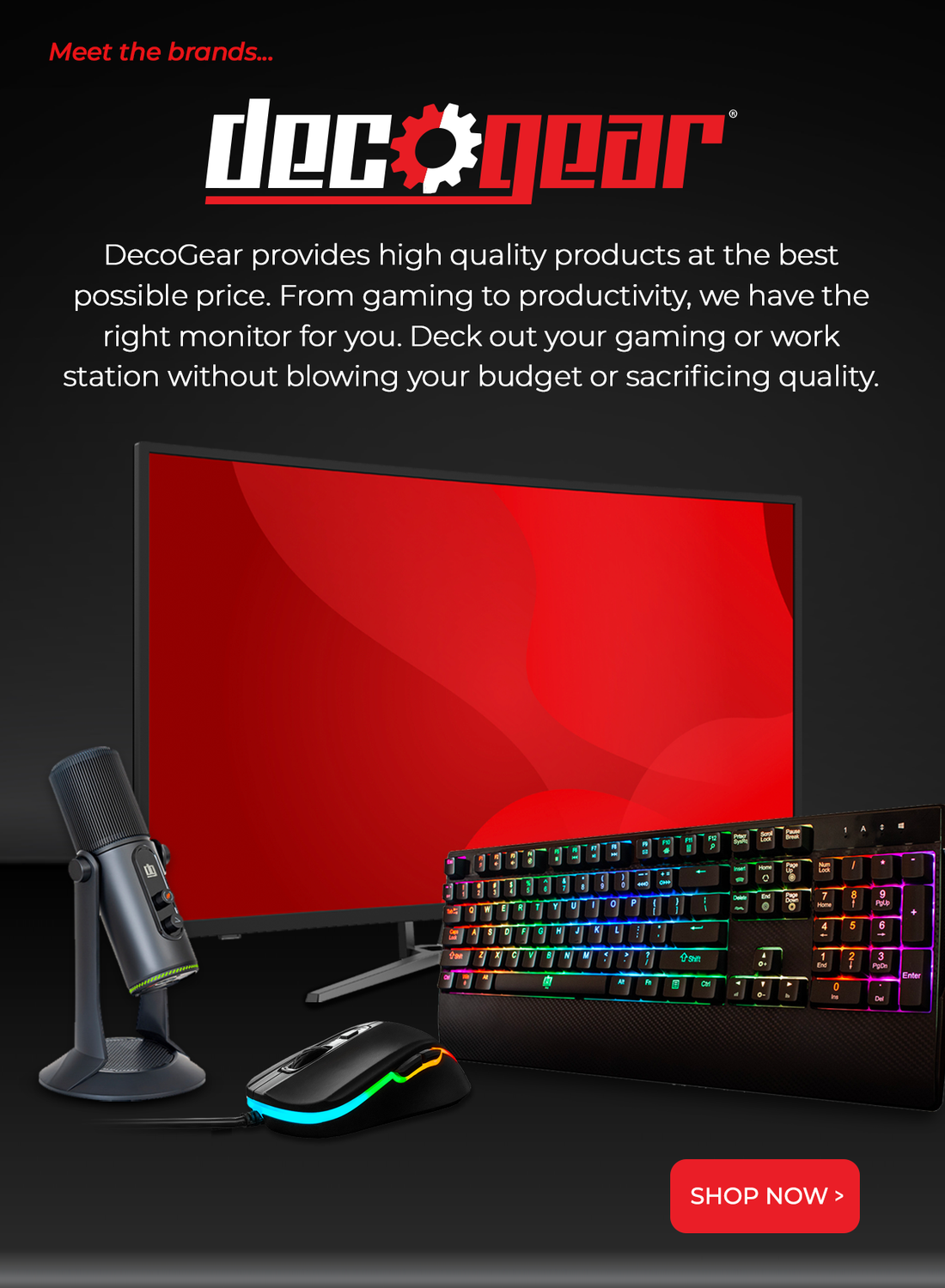 Deco Gear Official Store | Electronics, Gaming, Kitchenware and More