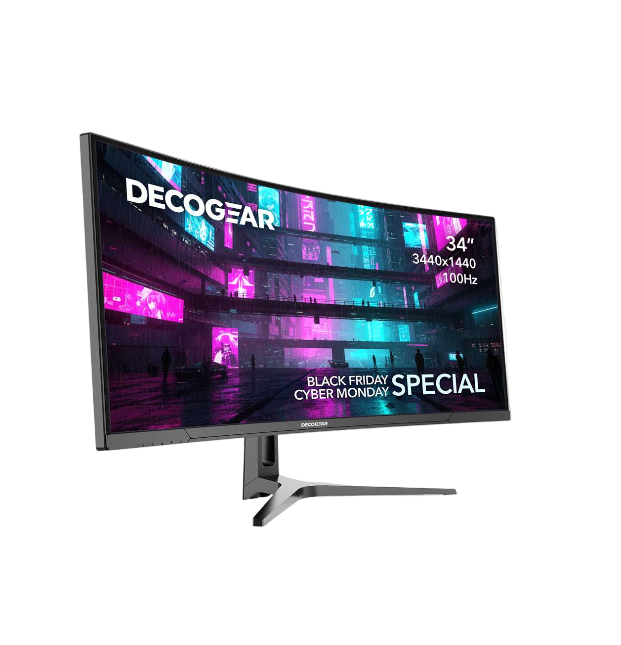 Find the Perfect Curved PC Monitor for Gaming | Deco Gear