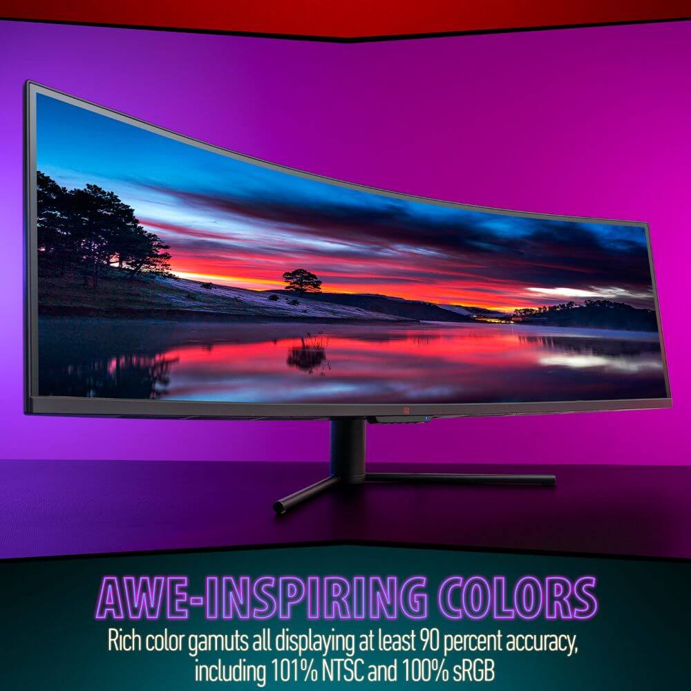 Discover the 49 Inch Curved Ultrawide 5K Monitor from Deco Gear